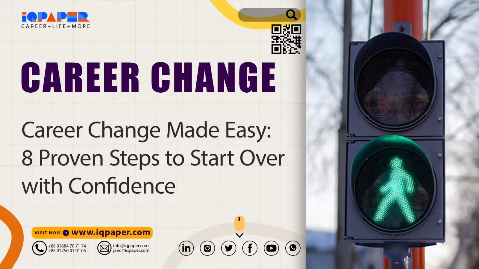 Career Change Made Easy: 8 Proven Steps to Start Over with Confidence - IQPaper