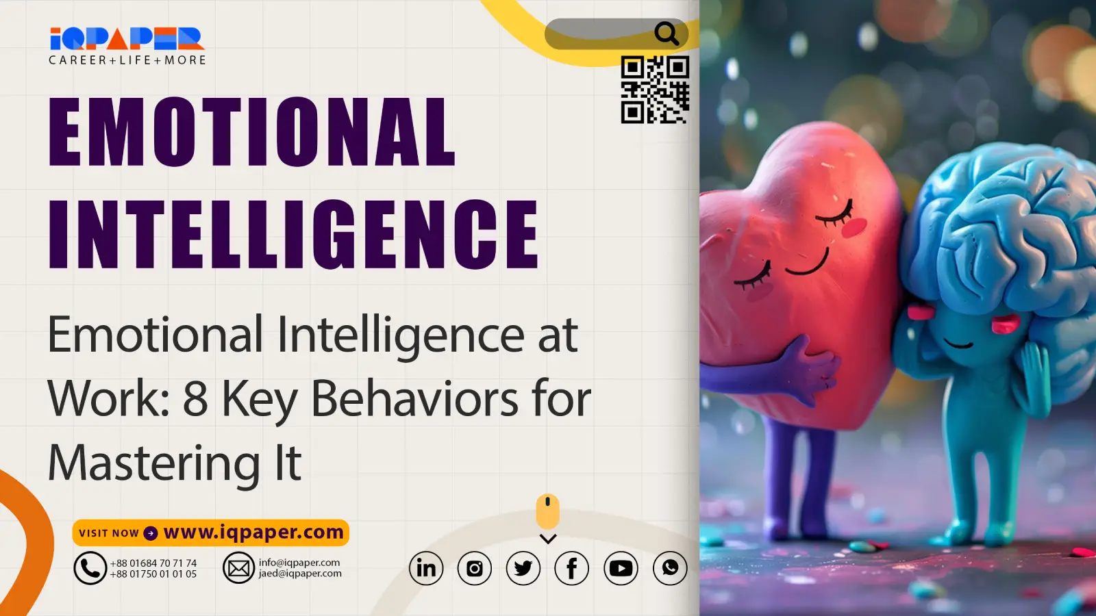 Emotional Intelligence at Work: 8 Key Behaviors for Mastering It - IQPaper