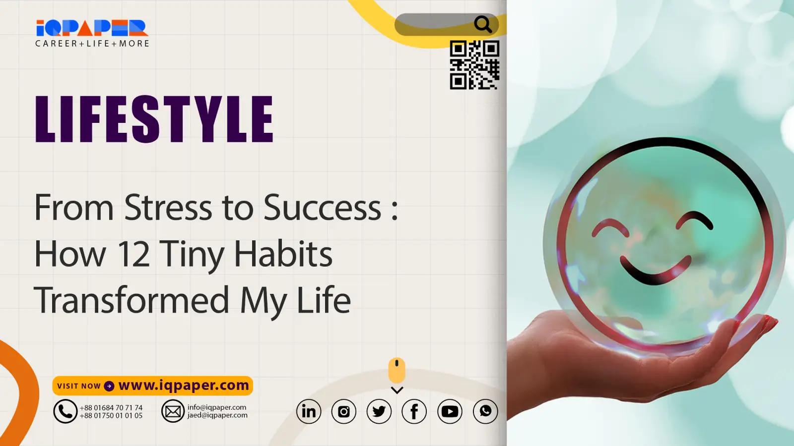 From Stress to Success : How 12 Tiny Habits Transformed My Life - IQPaper